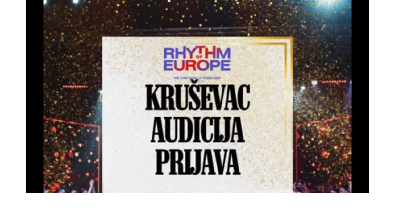 Prijavite se na audiciju za “Ritam Evrope” - Odjek