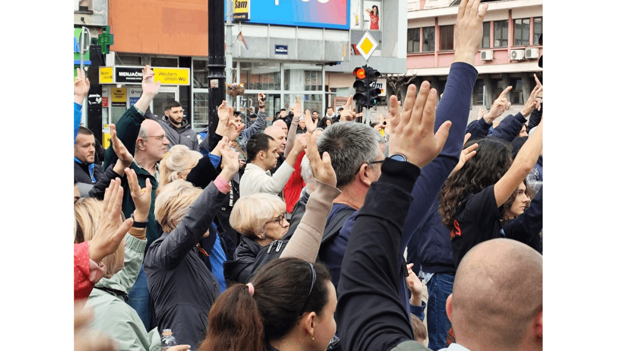 Studenti i Zbor građana pozivaju na novo okupljanje - Odjek