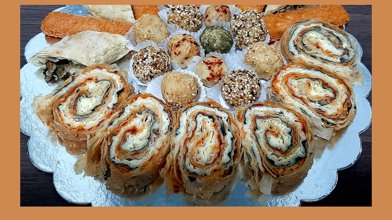 Posni slani rolat sa gotovim korama, zvezda predjela na posnim slavama ...